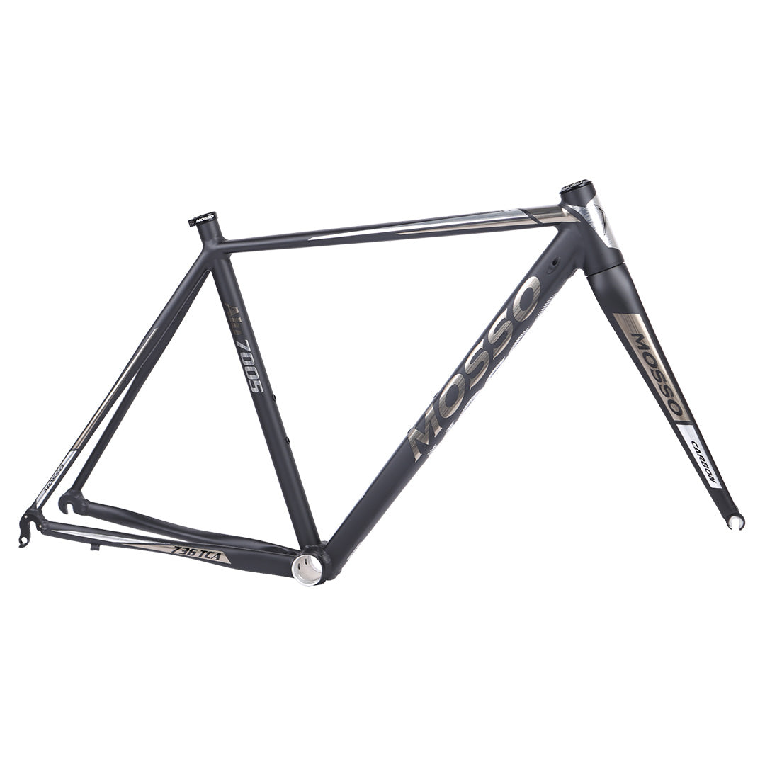 Cuadro de Ruta con Horquilla Carbono Mosso 736 TCA | 1.8kg | AL7005 ...